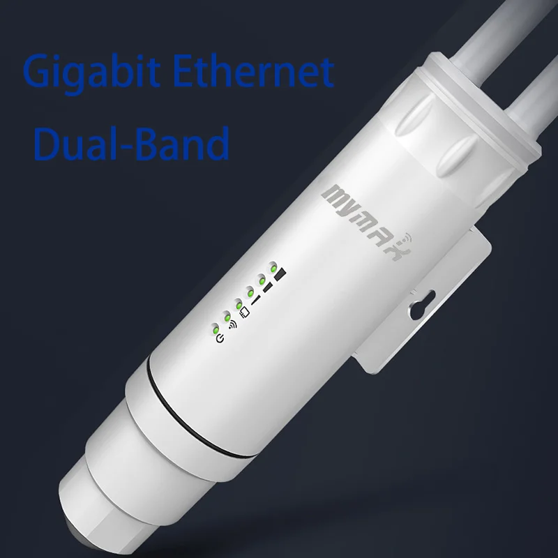 1200Mbps High Power Poe Outdoor Access Point With Gigabit Port