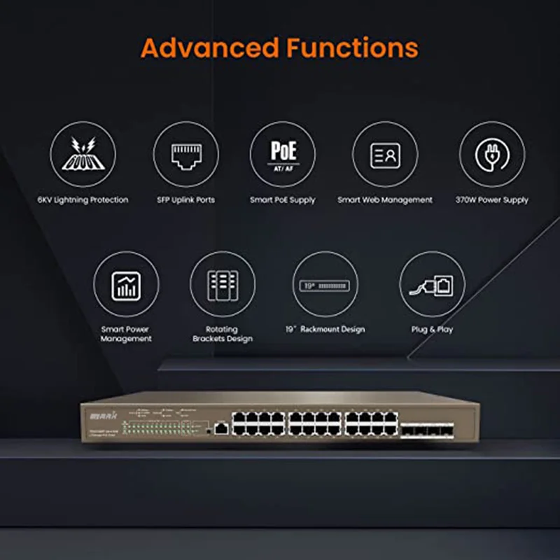 5328G 24 Gigabit Ports Layer-3 Managed Network Switches
