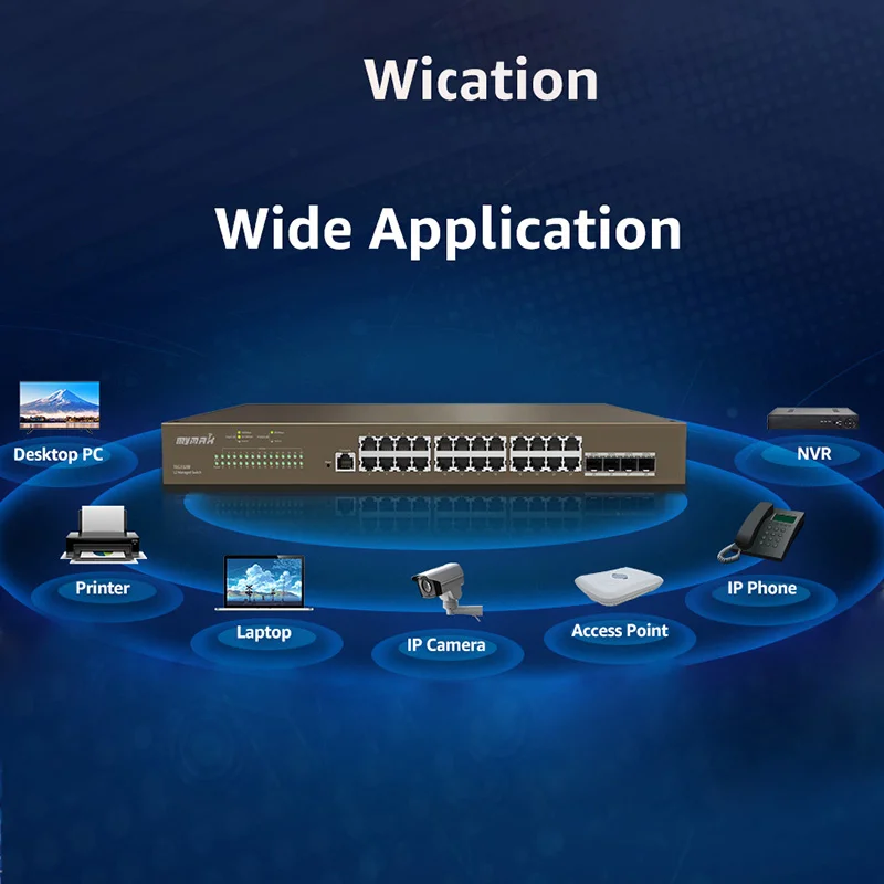 5328G 24 Gigabit Ports Layer-3 Managed Network Switches