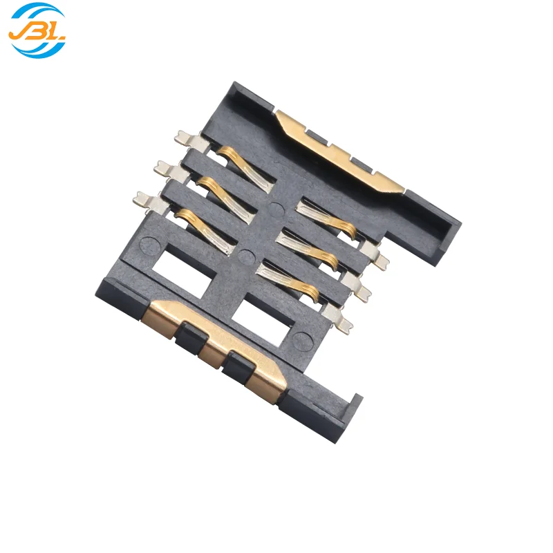 JBL-SM010-000 6pin SIM CARD FIXED COVER CONNECTOR SMD-DONGGUAN JBL TECH ...