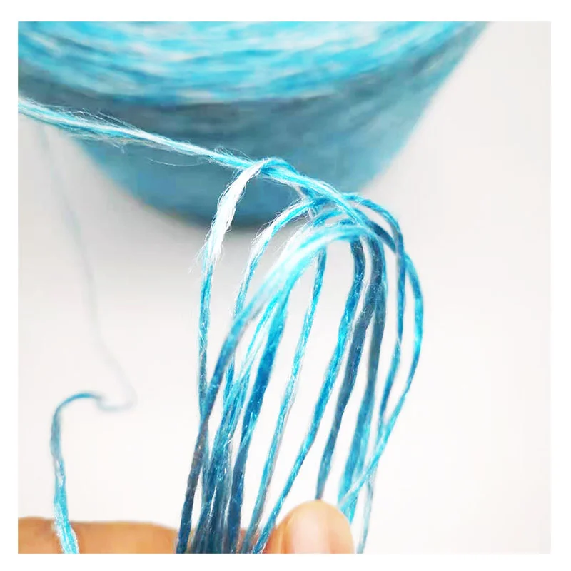 Polyester Filament Yarn with Nylon ATY type dyed air texture color ...