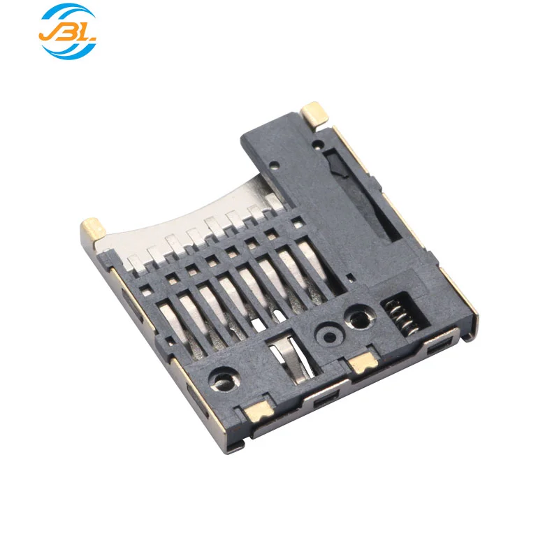 JBL-TF013-011 8pin TF CARD PUSH PUSH CONNECTOR normal close SMT ...