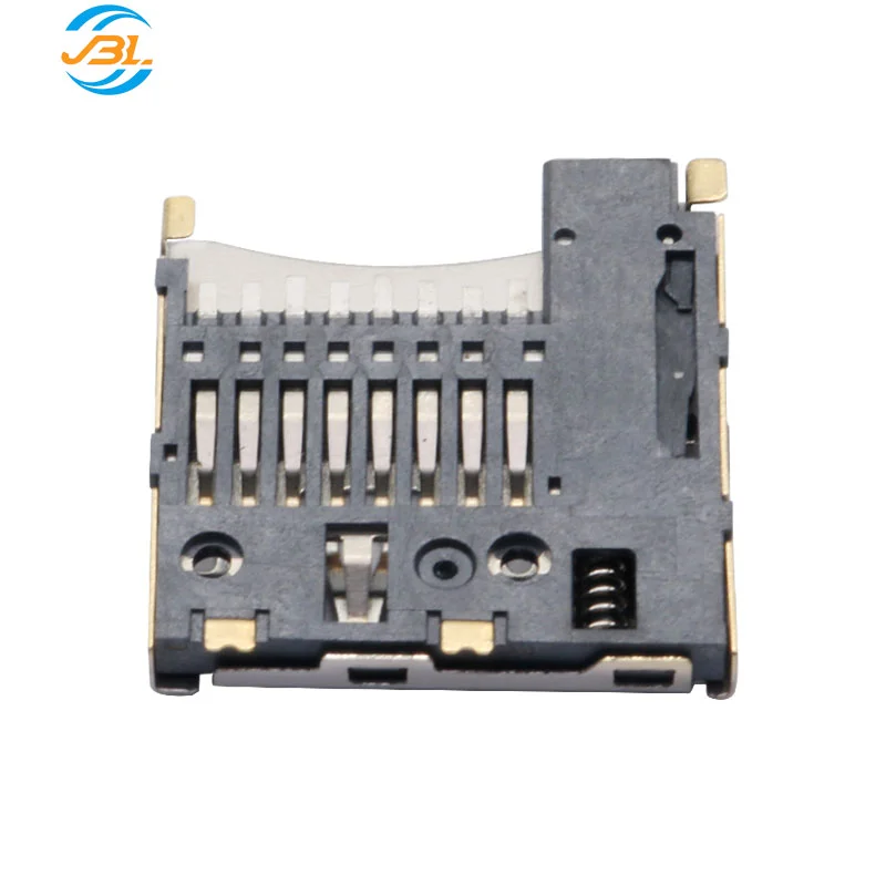 JBL-TF013-011 8pin TF CARD PUSH PUSH CONNECTOR normal close SMT ...