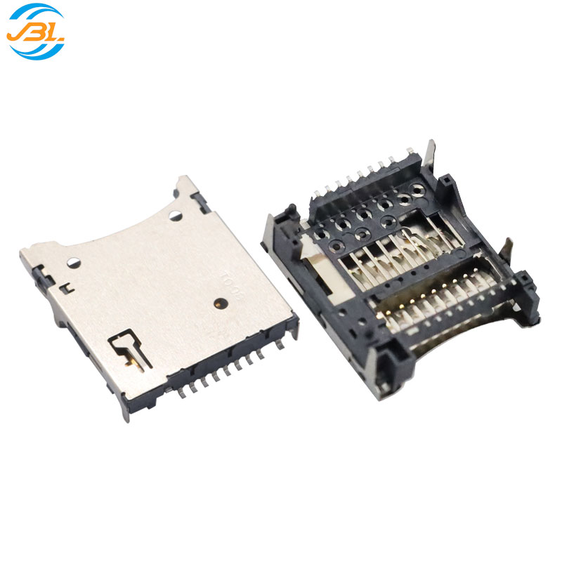 Chinese supplier 19pin micro SD4.0 card socket connector H2.25mm SMT