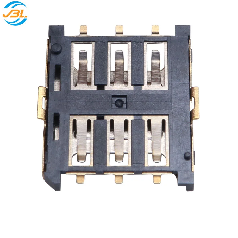 Jbl-102314102 6PIN NANO SIM CARD PUSH PULL CONNECTOR CMD