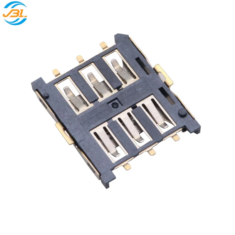 Jbl-102314102 6PIN NANO SIM CARD PUSH PULL CONNECTOR CMD