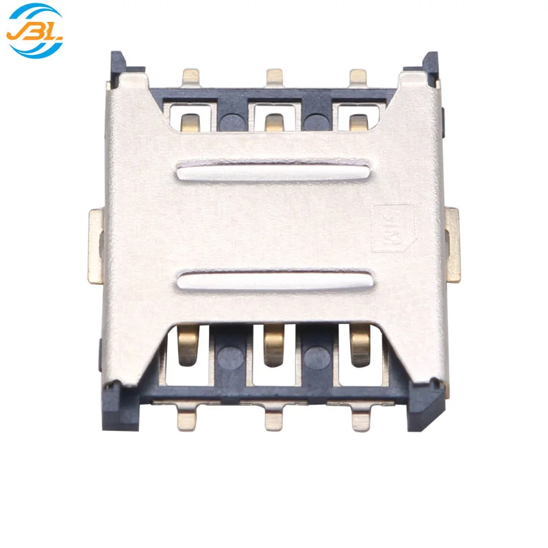 Jbl-102314102 6PIN NANO SIM CARD PUSH PULL CONNECTOR CMD