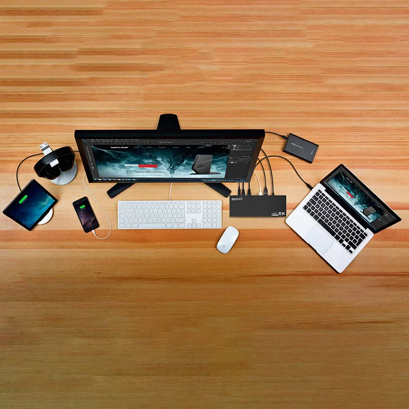 Usb C Universal Dual-Monitor Docking Station Constructor