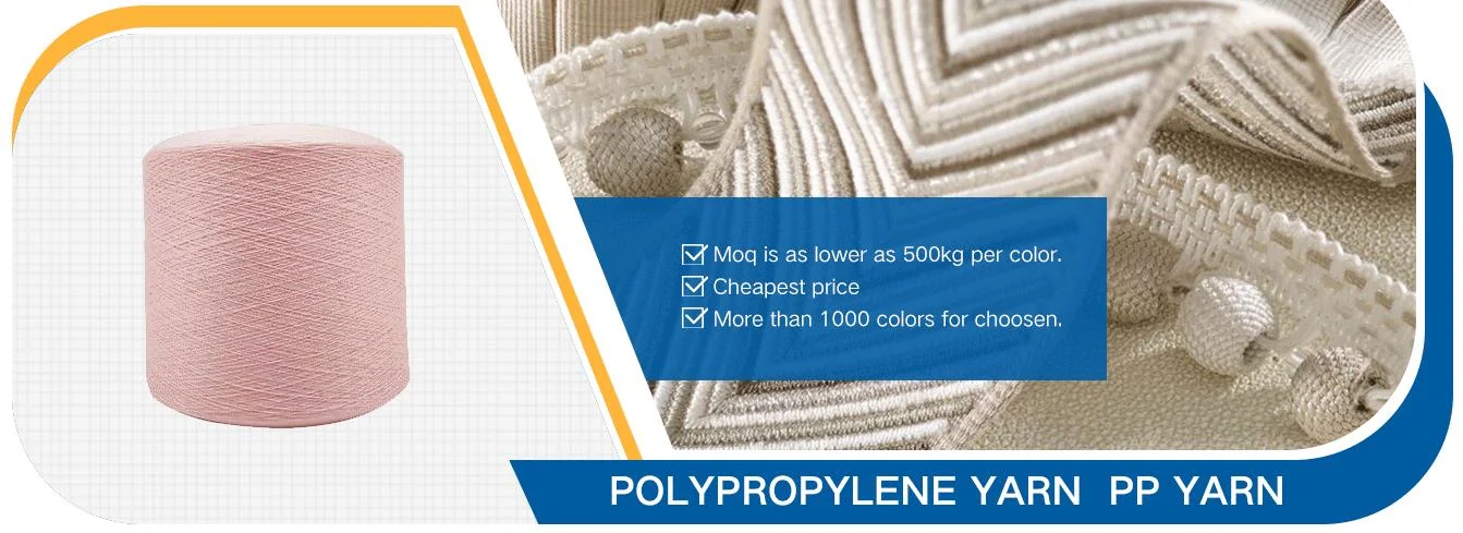 100% Polipropileno Hilo-Hilo de baja elasticidad Dty-Company-Supplier