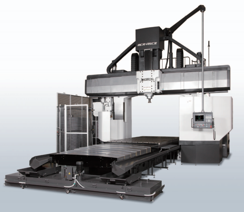 日本大隈OKUMA-日本大隈MCR-A5CⅡ龙门五面加工中心-上海建泽机械技术有限公司