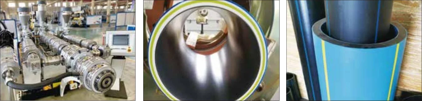 Multi-Layer HDPE Solid Wall Pipe Co-Extrusion Line Supply