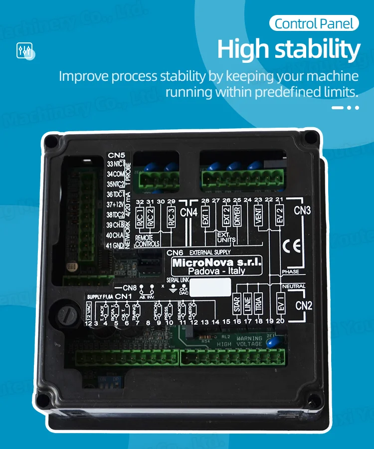 Liutech Es3000 Air Compressor Controller Module Panel