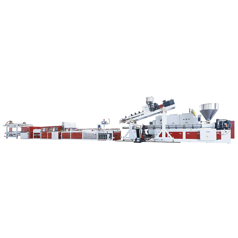 PP&Calcium Powder Eco-Friendly Outdoor Furniture Extrusion Line PP&Calcium Powder Eco-Friendly Outdoor Furniture Extrusion Line