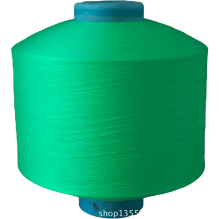 Knitted Yarn Dty Elastic Bands Polyester Yarn socks knitting trilobal bright polyester dty 100/ ...