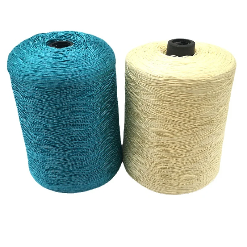 Twisted 3ply 4ply 6ply Dyed filament yarn Viscose rayon thread 300D ...
