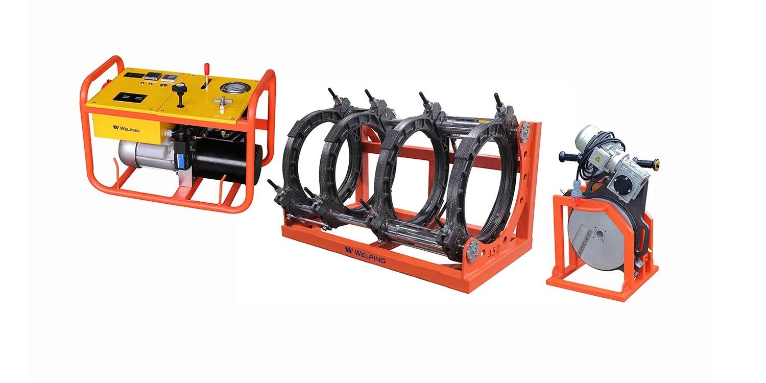 200MM to 450MM Hydraulic Hdpe Pipe Fusion Welding Machine Exporter