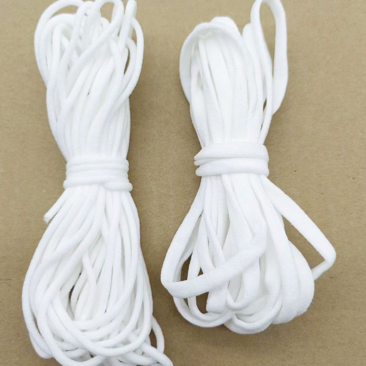 Hollow Mask Elastic Band-Elastic Cord For Face Mask Earloop Company