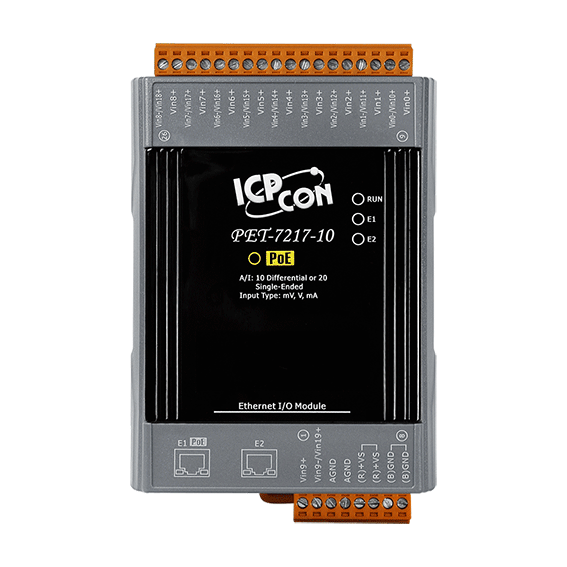 泓格_ICPCON_PET-7217-10_以太网I/O_泓格科技大陆分公司_上海栎帛电子科技有限公司_上海泓格总代理商