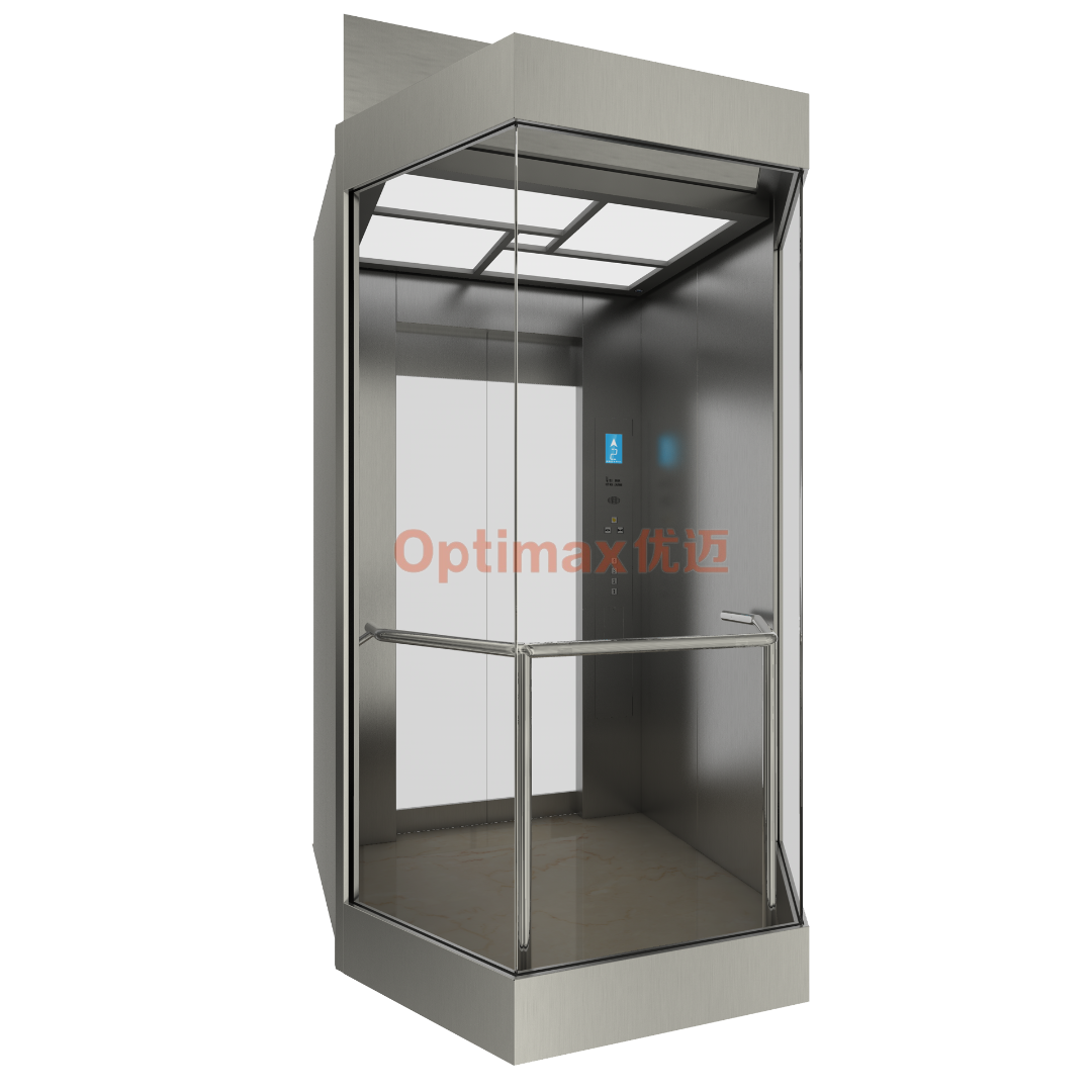 Wholesale Square Sightseeing Elevator With Edges And Corners-Covered ...