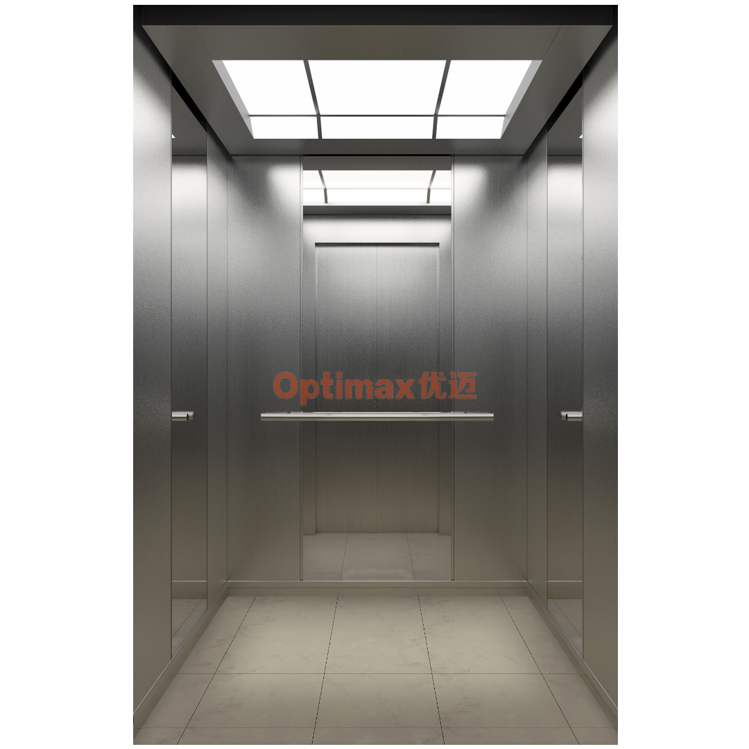 Atmospheric Passenger Elevator Cabin Design Supplier-Hairline Stainless ...
