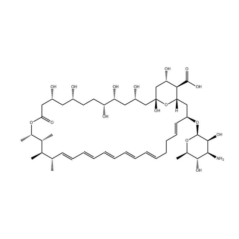 Talking about an antifungal drug - amphotericin B