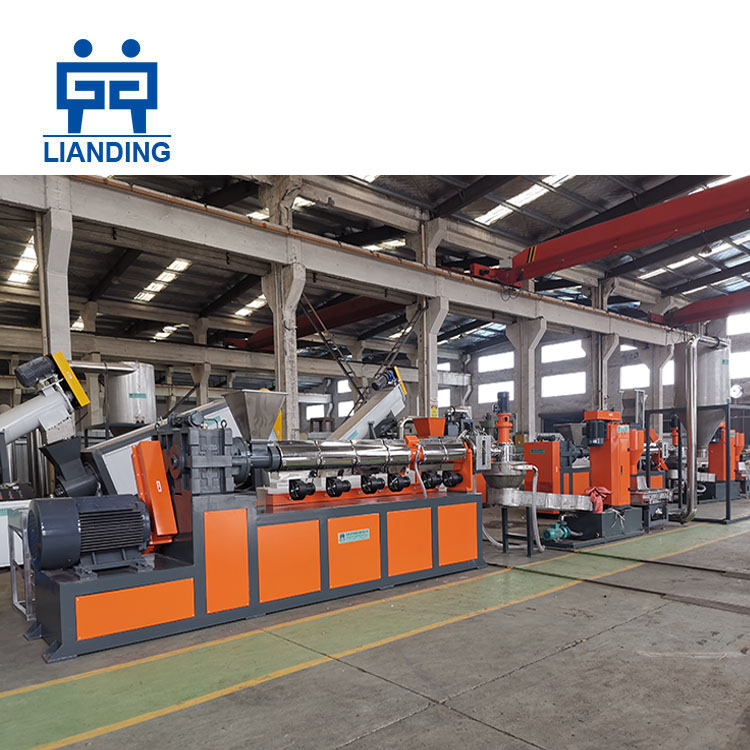Plastic pellet making machine-Recycled PE PP HDPE LDPE Plastic ...