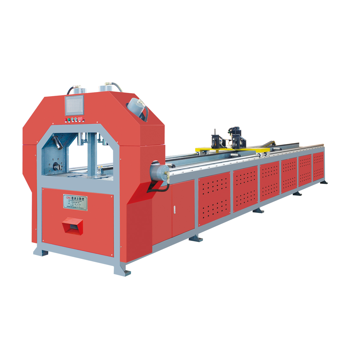 Automatic CNC punching cut off machine_泉州德速达数控机械有限公司