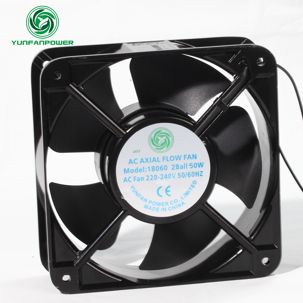 YUNFANPOWER 220V AC Fan 18060 Axial Fan Type for Ven-tilator Kichen Air ...