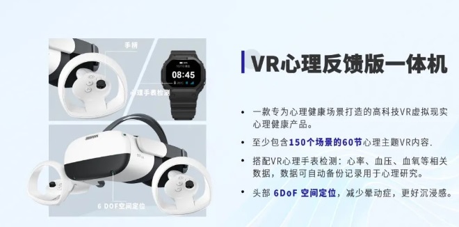 心理VR便携版、VR心理反馈版一体机、VR心理沉浸式训练平台、VR心理动感单车、VR心理舒缓震动蛋椅、VR心理旋转蛋椅等