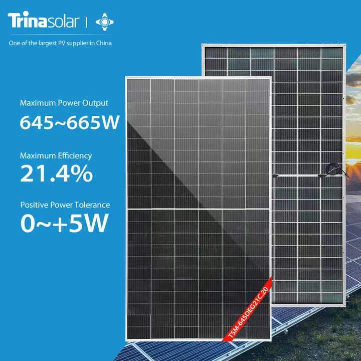 Trina Solar Vertex 645W 650W 655W 660W 665W Solar Panels