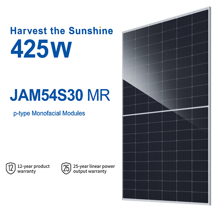 JA Black Frame Solar Panel Home Use-JA TECH