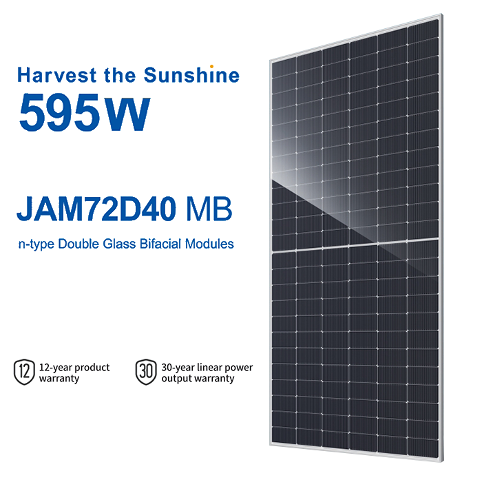 JA Solar Deepblue N-Type Solar Panel-Bifacial Solar Panel