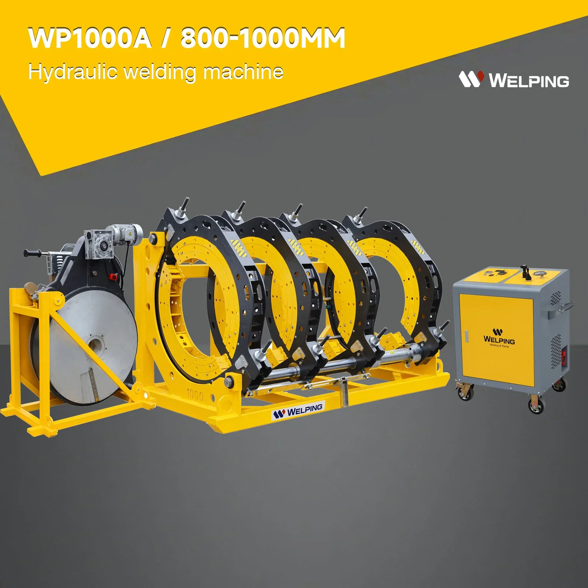 Working Principle Of HDPE Pipe Hydraulic Butt Fusion Welding Machine