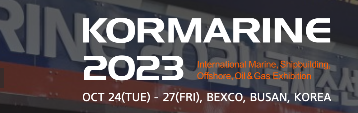 KORMARINE 2023, BUSAN SOUTH KOREA