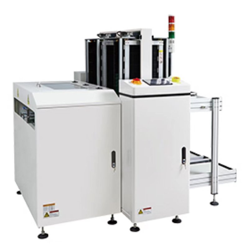 Fully automatic NG/OK take-up machine