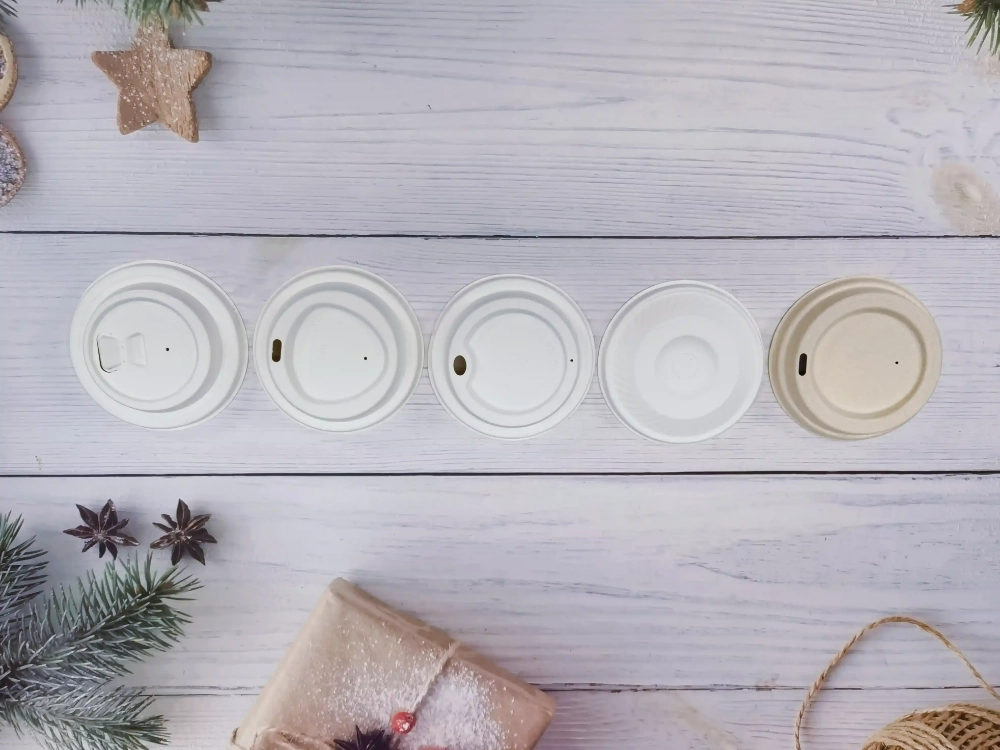 Features Of Biodegradable Bamboo Pulp Paper Lids For Sale