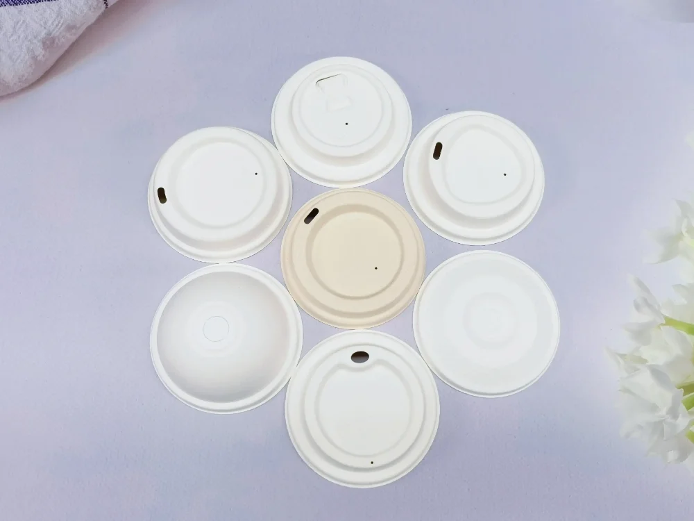 Features Of Biodegradable Bamboo Pulp Paper Lids For Sale