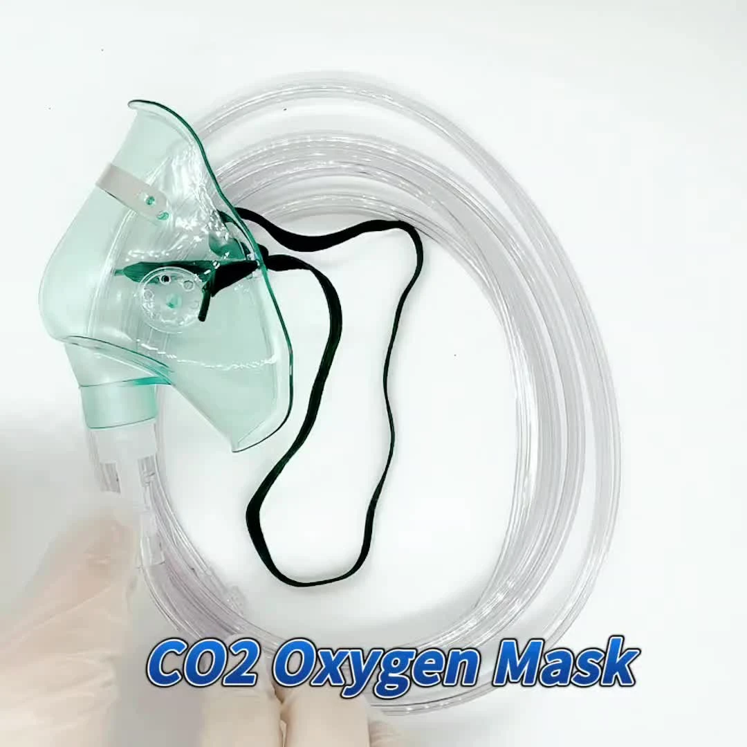 CO2 Oxygen Mask - EK ekcolorlife Medical Consumables | Oxygen Mask Factory