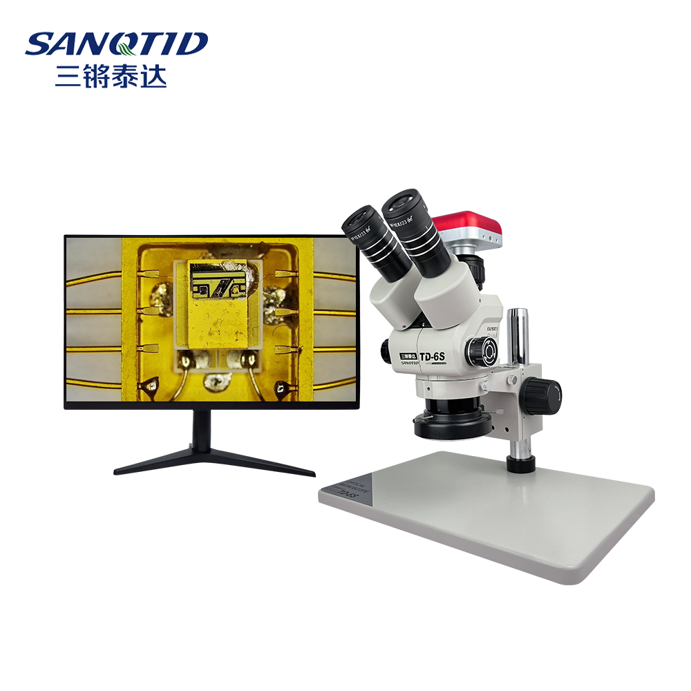 SANQTID TD-6S-4KE Trinocular Body Viewing Microscope