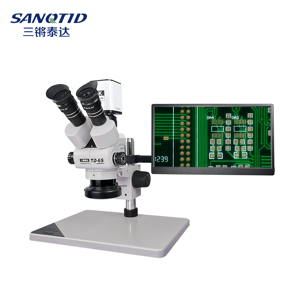 SANQTID TD-6S-4KAF Trinocular Stereo Microscope