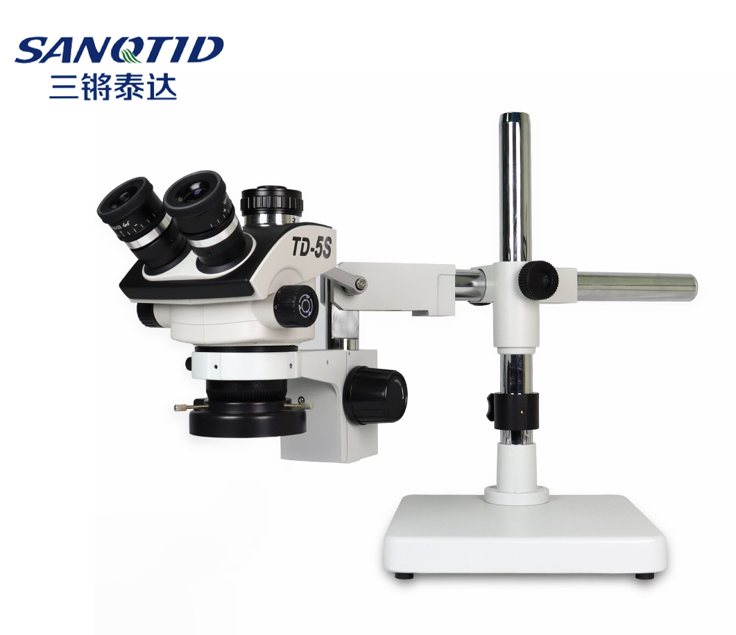 SANQTID- Single-arm universal 5S stereo microscope