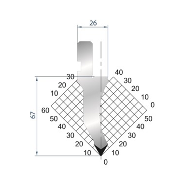 1026 - Punches 60°-AE Tooling