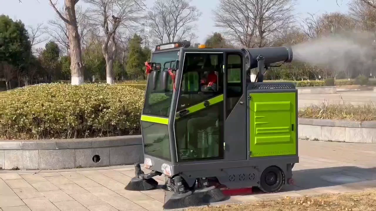 LH-G20B five-brush riding sweeper-Shenzhen KaoPu Electric Vehicle Co., Ltd.