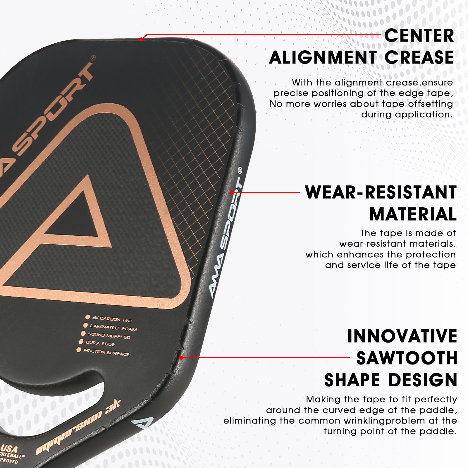 PCT-ATapeaT001-Black-Ama Sport
