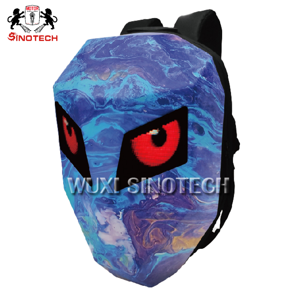 LED Knight Backpack DIY Programming Used for Motorcycle Travel and ...