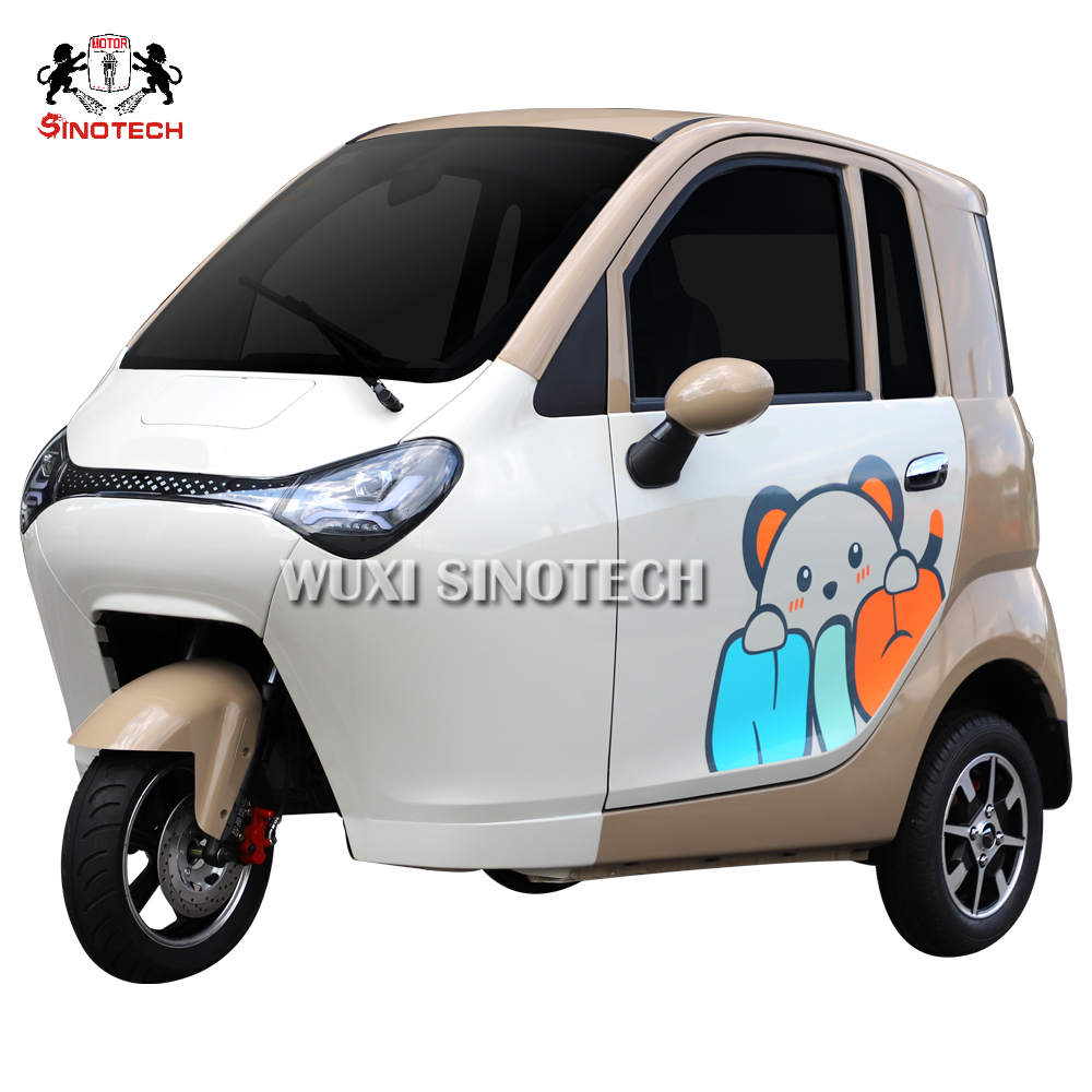 "New Electric Cabin Vehicles Three Wheel Adult Mini Cars for Elderly ...
