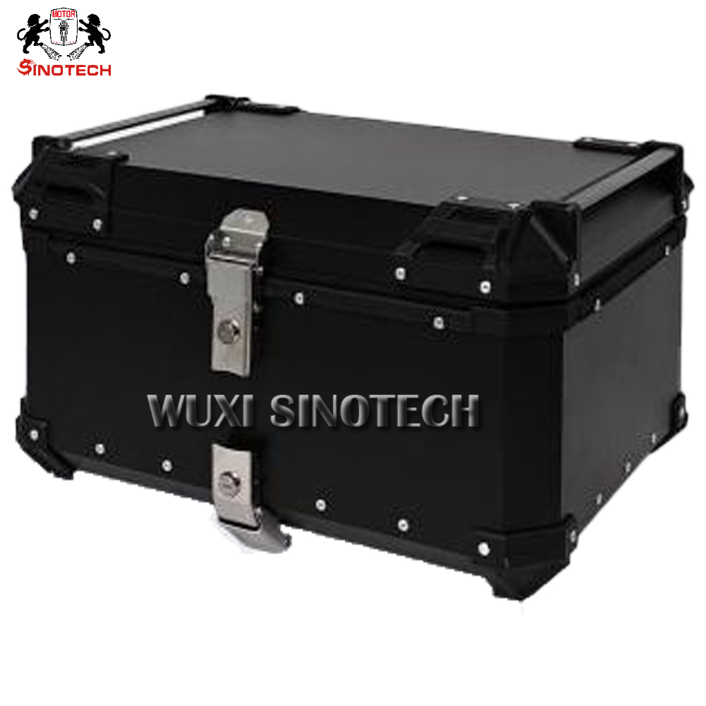 "ST-D4 Motorcycle Tail Box Motorcycle Top Box Silver Aluminum Alloy Hot ...