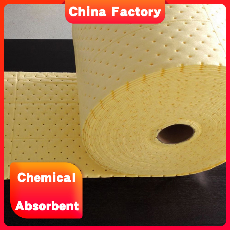 High Quality-Economy 100%pp dimpled hazmat absorbing roll for chemical ...