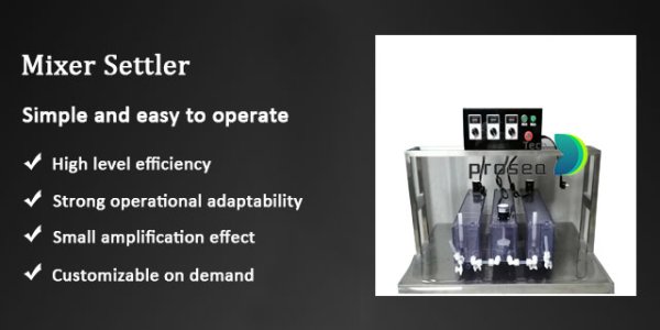 Centrifugal extractor,mixer settler,extraction column