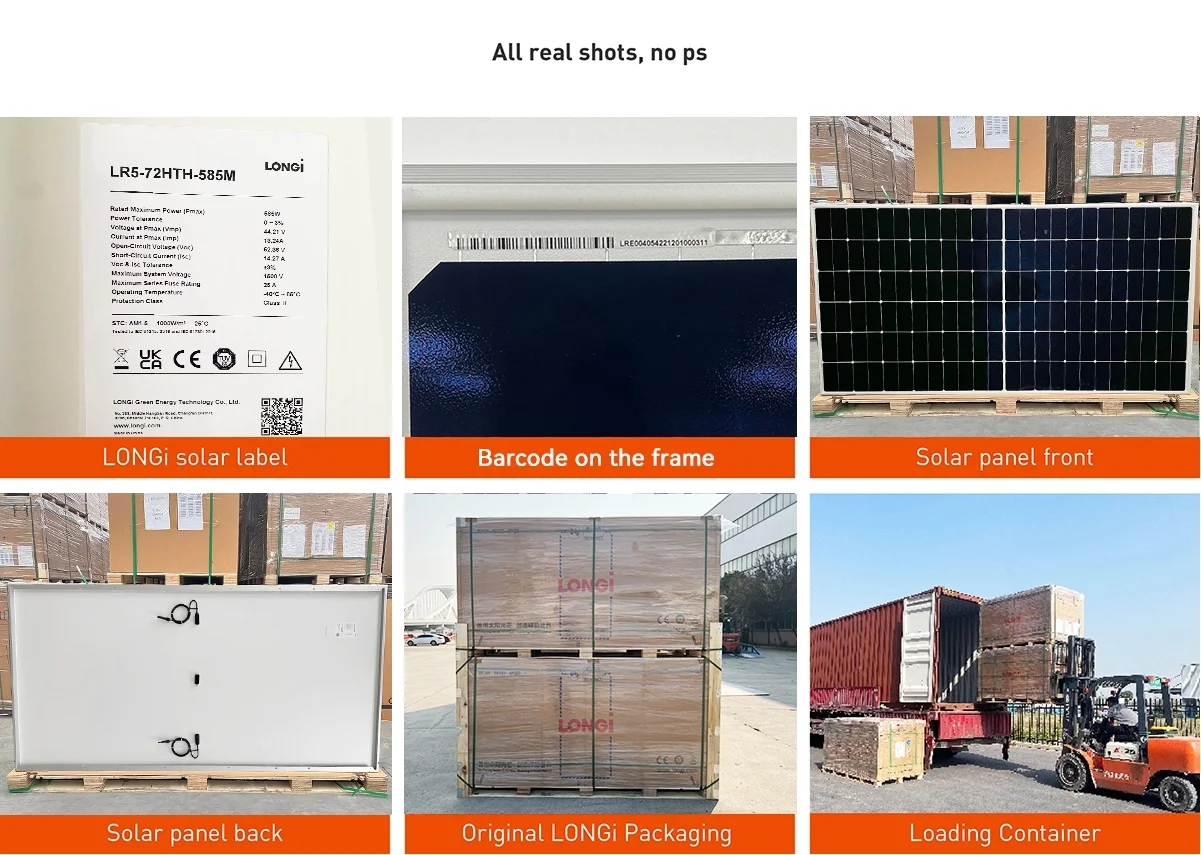 Longi Solar Panel 600W 605W 610W 615W 620W 625W-JiangSu JINGYAN Energy ...